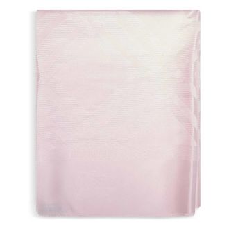 Burberry Check Jacquard Seidenschal - - Accessories - Damen - Rosa - ONE SIZE