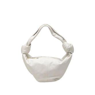 Bottega Veneta Sac bandouli&egrave;re Double Knot Pre-owned - Femme - Pre-owned - Blanc - Taille: ONE Size