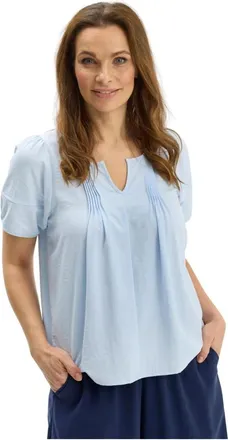 In Front IN Front, Femme, Blouses et Chemises, Bleu, Taille: 40 FR Blouses