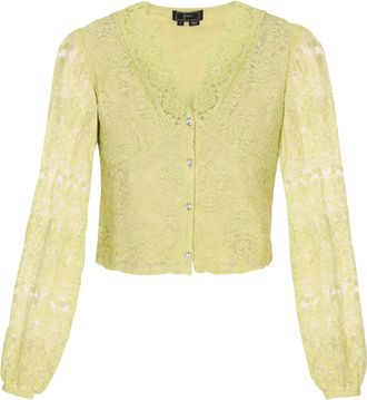 Faina Bluse Frauen Gr&uuml;n