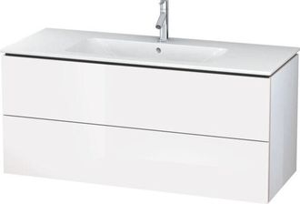 Duravit L-Cube Waschtischunterbau wandh&auml;ngend, 2 Schubk&auml;sten, - Duravit