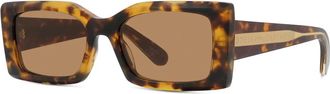 Stella McCartney Sonnenbrille - - Accessories - unisex - Braun - ONE SIZE