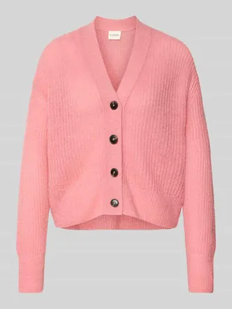 Closed Strickjacke aus Alpaka-Mix mit V-Ausschnitt