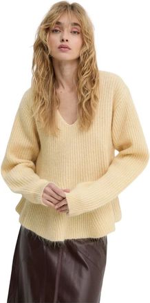 By Malene Birger Damen, Strickwaren, Gelb, MGr&ouml;&szlig;e