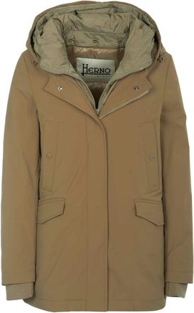 Herno Parka - - Coats - Damen - Braun - 2XS