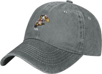 Generic Vautours F&eacute;roces Unisexe Casquette Trucker R&eacute;tro Ancien Trucker Caps Anti-Soleil Chapeau De Cowboy pour Toutes Les Saisons Tennis Randonn&eacute;e