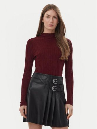 Morgan Bluse 252-MROYA Dunkelrot Slim Fit