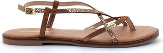 Les Tropeziennes Femme, Chaussures, Brun, Taille: 39 EU Monagum Flat Sandal