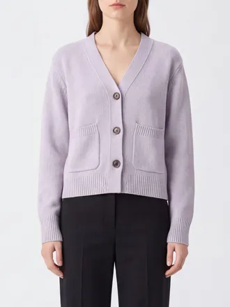 Lisa Yang V-Ausschnitt-Cardigan aus 100% Kaschmir mit Rippb&uuml;ndchen