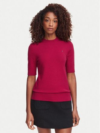 Tommy Hilfiger Pullover WW0WW49705 Rot Slim Fit