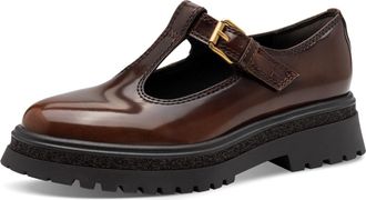 Tamaris Damen Slipper Vegan braun 41