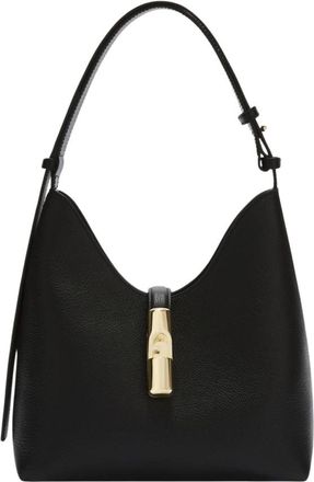 Furla Femme, Sacs, Noir, Taille: ONE Size Goccia S Hobo Bag