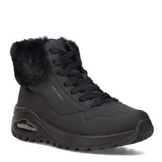 Skechers Damen Uno Rugged Fall Air Stiefelette, Schwarz, 37 EU