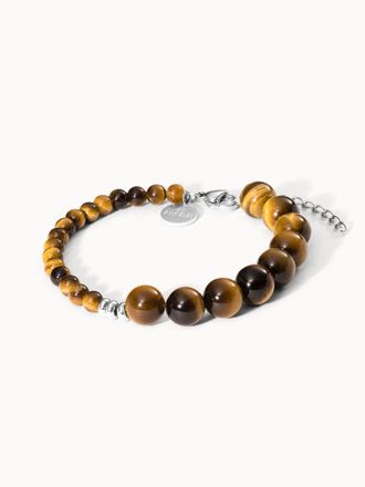 Purelei Tiger Stone Armband, verstellbare L&auml;nge