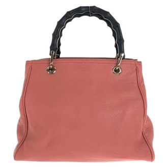 Gucci Sac &agrave; main en cuir vintage Pre-owned - Femme - Pre-owned - Rose - Taille: ONE Size