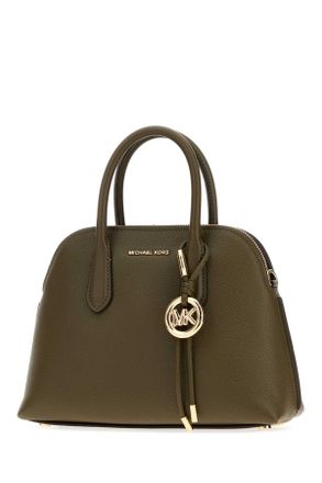 Michael Kors Womens Olive Green Leather Freddie Handbag Loden Borse A Mano Bag
