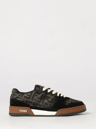 Fendi Baskets basses Match en tissu jacquard &agrave; monogramme FF
