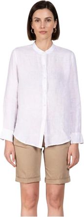 Mason's Femme, Blouses et Chemises, Blanc, Taille: 40 FR Chemise &agrave; manches longues Delhi