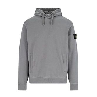 Stone Island Homme, Sweatshirts et sweats &agrave; capuche, Gris, Taille: S Felpa