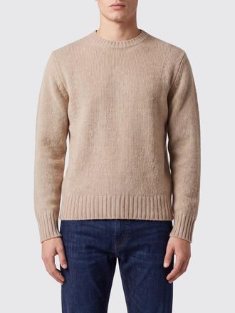 Aspesi Pullover mit Rundhalsausschnitt aus reiner Wolle mit langen &Auml;rmeln und Rippb&uuml;ndchen