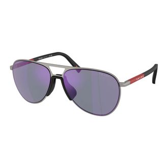 Prada Sonnenbrille PS 53Zs Schwarz - - Accessories - Herren - Grau - 59 MM
