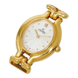 Fendi Montre Pre-owned 640L - Femme - Pre-owned - Vert - Taille: ONE Size