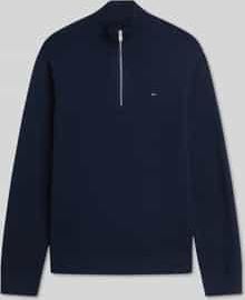 Tommy Jeans Slim Fit Troyer aus reiner Baumwolle