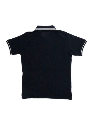 Stone Island Boys Kids Polo Shirt Blue Stretch Cotton T-Shirts And Polos