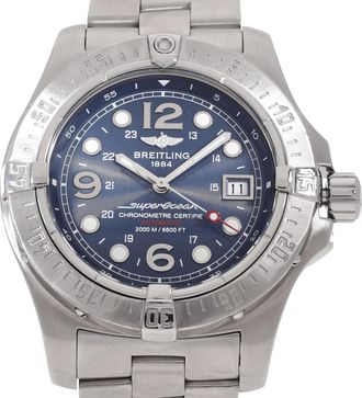 Breitling Uhren - Superocean - Gr. unisize - in Blau - für Damen