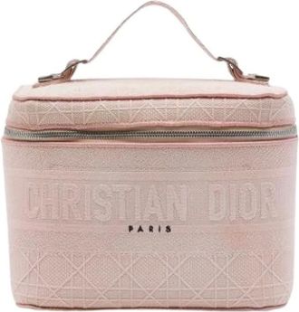 Dior Sac Vanity Pre-owned - Femme - Pre-owned - Rose - Taille: ONE Size