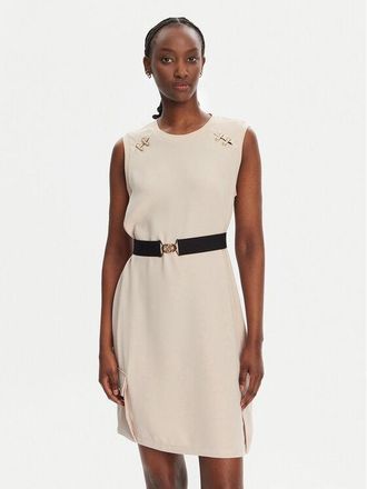 Liu Jo Kleid f&uuml;r den Alltag TA5139 TS923 Beige Regular Fit