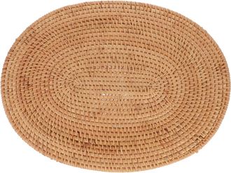 BESPORTBLE Hitzebest&auml;ndiges Dekoratives Tischset aus Robustem Rei&szlig;festem Material Ovales Platzdeckchen f&uuml;r Wohnzimmer Esszimmer und Restaurant