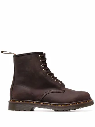 Dr. Martens bottines à détail de laçage - Marron