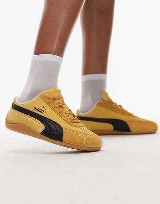 Puma Speedcat OG - Unisex-Sneaker in Gelb und Schwarz