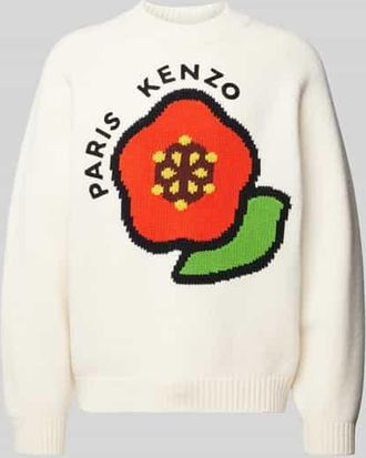Kenzo Wollpullover in Strick-Optik