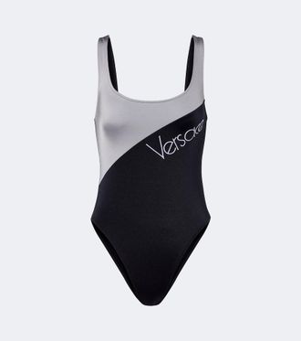 Versace Maillot de bain &agrave; logo