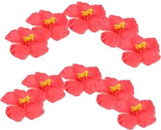 Garneck D&eacute;corations De F&ecirc;te Fleurs Dhibiscus D&eacute;cor Artificiel pour C&eacute;l&eacute;bration Danniversaire