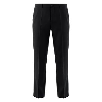 Maison Margiela Pantalon en laine Four Stitches - Femme - Pantalons - Noir - Taille: 34 FR