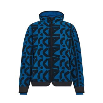 Kenzo Monogram Zipped Hoodie Ink Sweatshirt - - Sweatshirts & Hoodies - Herren - Mehrfarbig - S