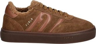 Furla Baskets Allegra - Femme - Chaussures - Brun - Taille: 41 EU