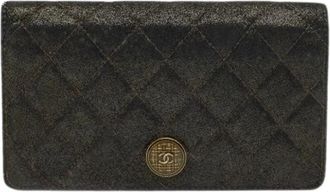 Chanel Pre-owned Long Wallet - - Pre-owned - Damen - Schwarzk - ONE SIZE