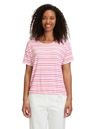 Betty Barclay Kurzarmshirt Damen mit Tunnelzug (1-tlg) Druck