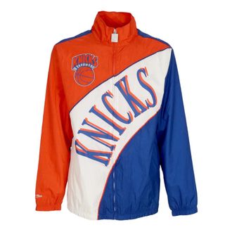 Mitchell & Ness NBA Gebogener Windbreaker New York Knicks - - Jackets - Herren - Mehrfarbig - S