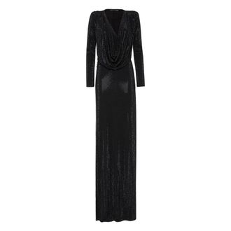 Philipp Plein Langes Kleid - - Dresses - Damen - Schwarzk - XS