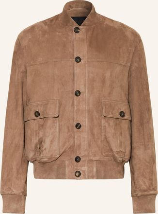 Manzoni24 Manzoni 24 Lederjacke braun
