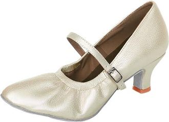 Generic Chaussures Danse Femme Ouverte Latine Tango Valse Fête Sociale Salsa Bachata Performance Sandales De Danse Pour Femmes Petit Talon Strass Moderne Pour