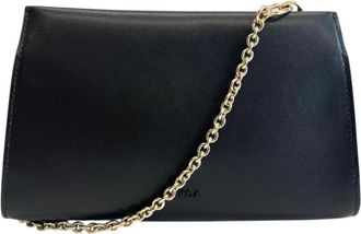 Furla Femme, Sacs, Noir, Taille: ONE Size Sac Bandouli&egrave;re en Cuir Chic