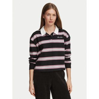 Guess Poloshirt W6BP07 K5473 Schwarz Regular Fit