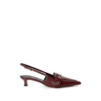 Aeyde Sling-back unies en cuir
