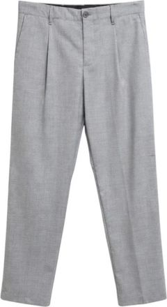 White Sand Homme, Pantalons, Gris, Taille: M Pantalon de costume